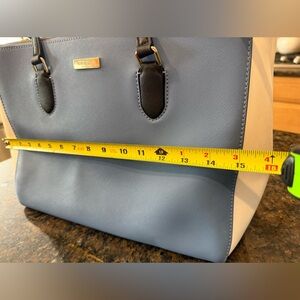 kate spade | Bags | Kate Spade Colorblock Large Handbag In Blue And ...